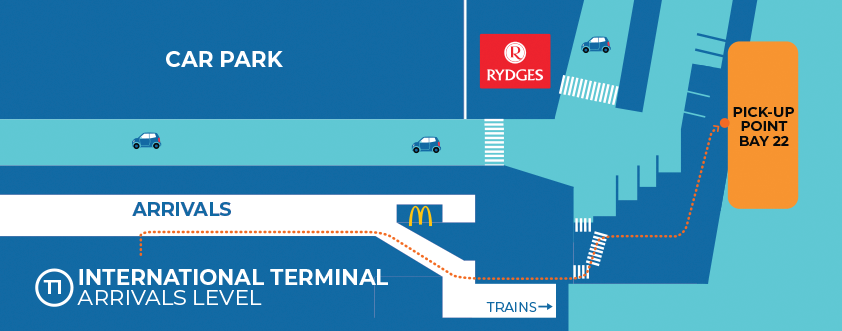 Shuttle Pick-up Locations - Park on King